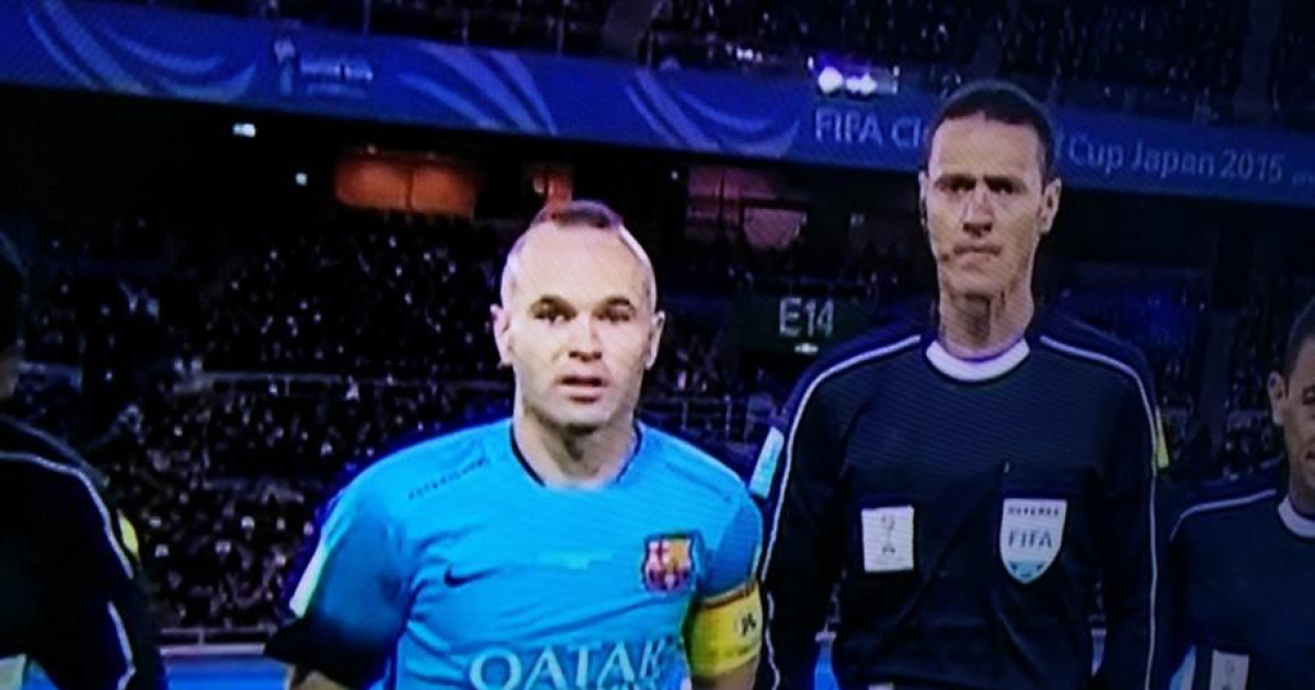 NUEVO 'LOOK': La cresta de Iniesta
