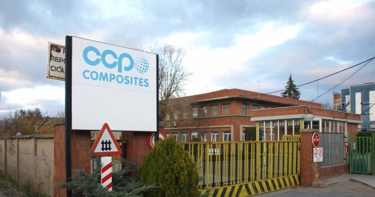 CCP Composites presenta un ERE de 90 días para la toda la plantilla