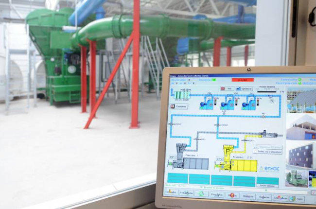 La planta neumática de residuos aumenta un 46% su actividad