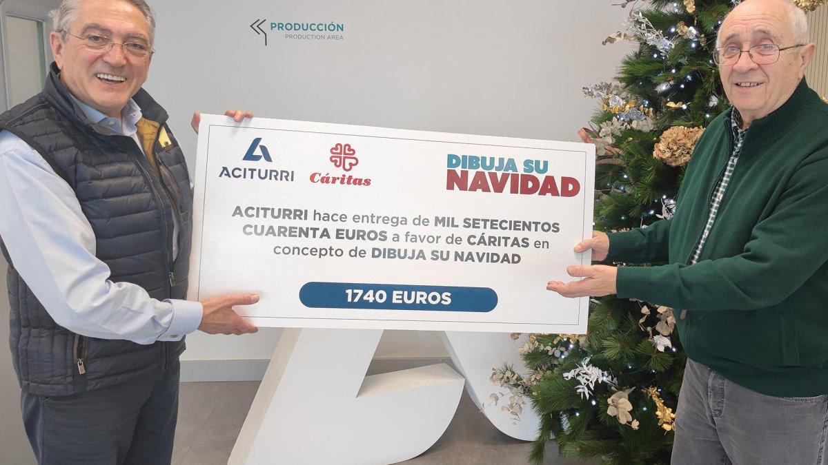 Navidad solidaria: El generoso gesto de Aciturri hacia los niños de ...