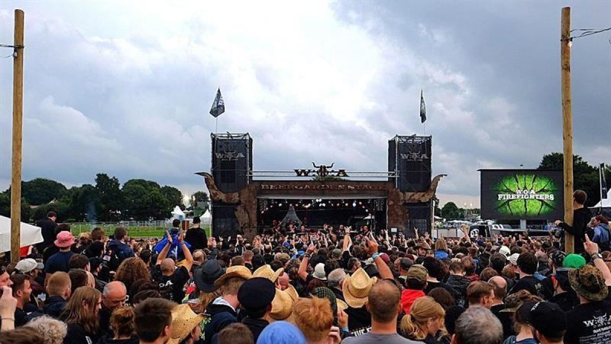 El "heavy metal" se atrinchera en la alemana Wacken, meca del rock duro