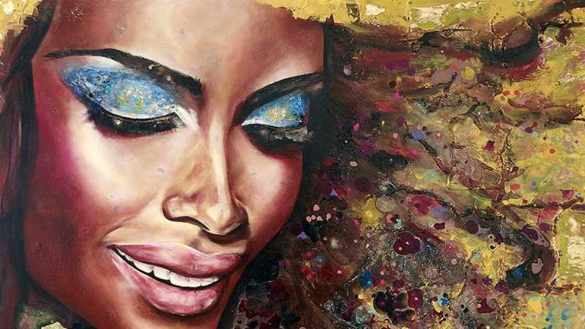 Ángeles Romo se recrea en el rostro femenino