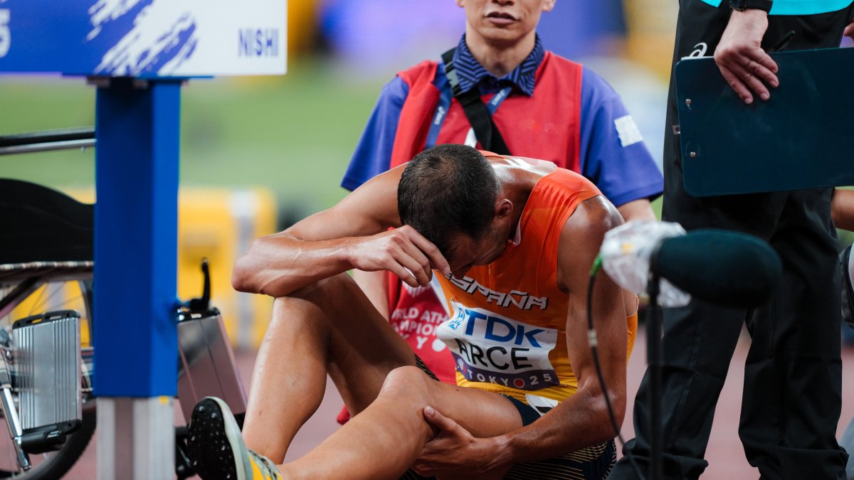 Una caída deja a Dani Arce fuera de la final de 3.000 obstáculos del ...