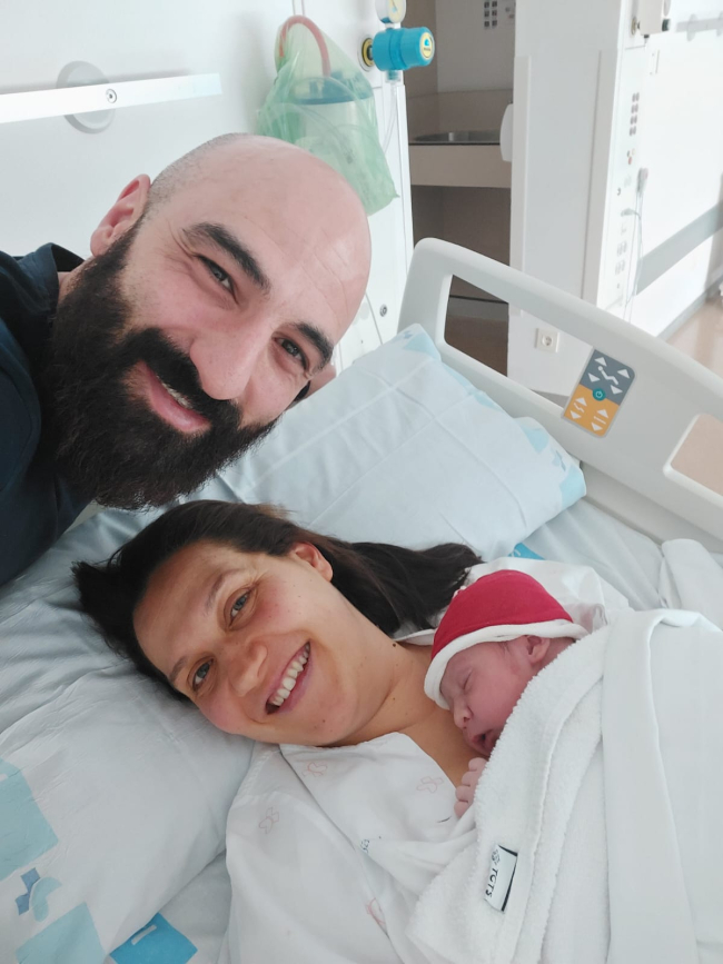 David Lozano Asensio, el primer bebé de Burgos de 2024