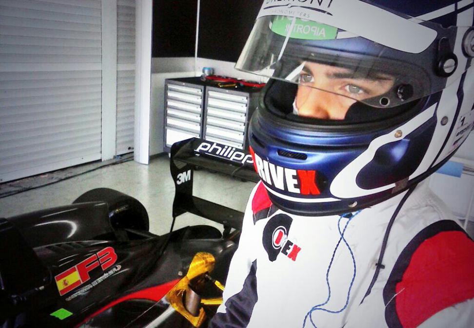 Antolín González asombra en sus primeros test en la F3