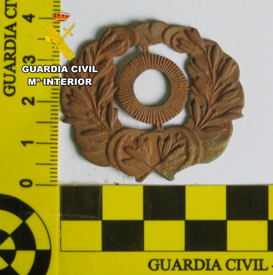 Cazan a un 'pitero' con un 'as' romano acuñado en Clunia tras expoliar ...