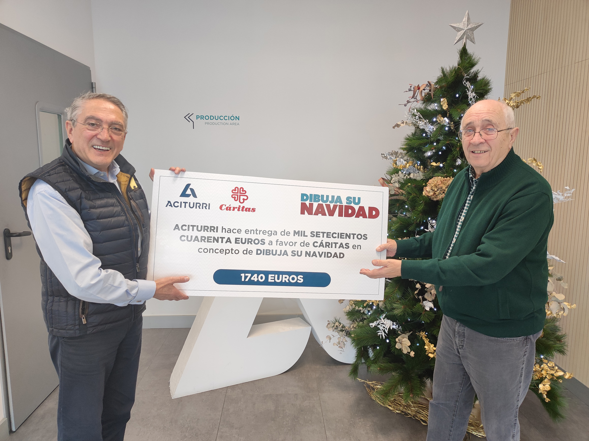 Navidad solidaria: El generoso gesto de Aciturri hacia los niños de ...