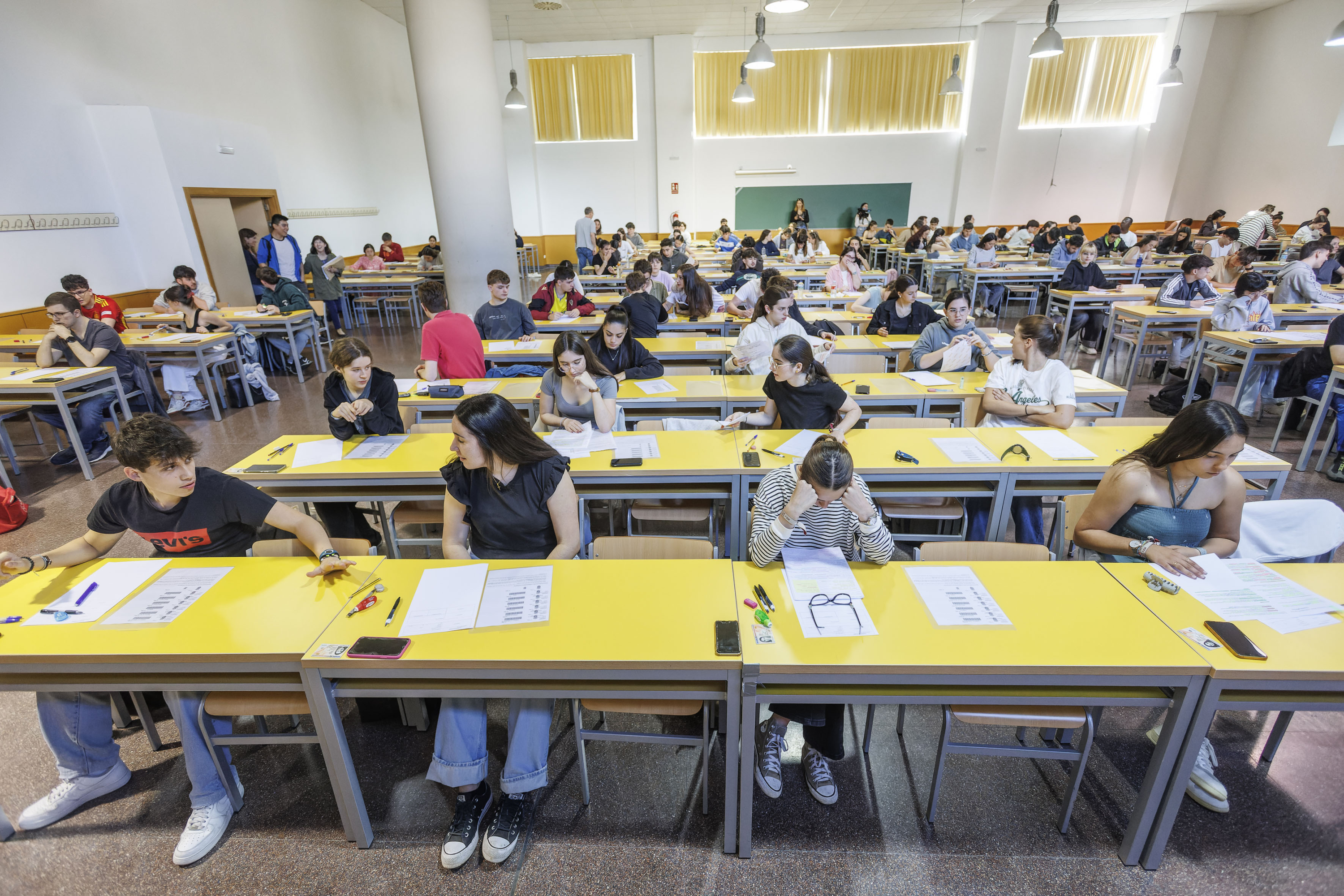 El 98% de estudiantes supera la EBAU de junio en Burgos