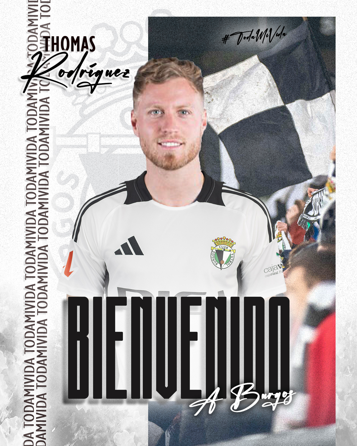 El extremo Thomas Rodríguez ficha por el Burgos CF