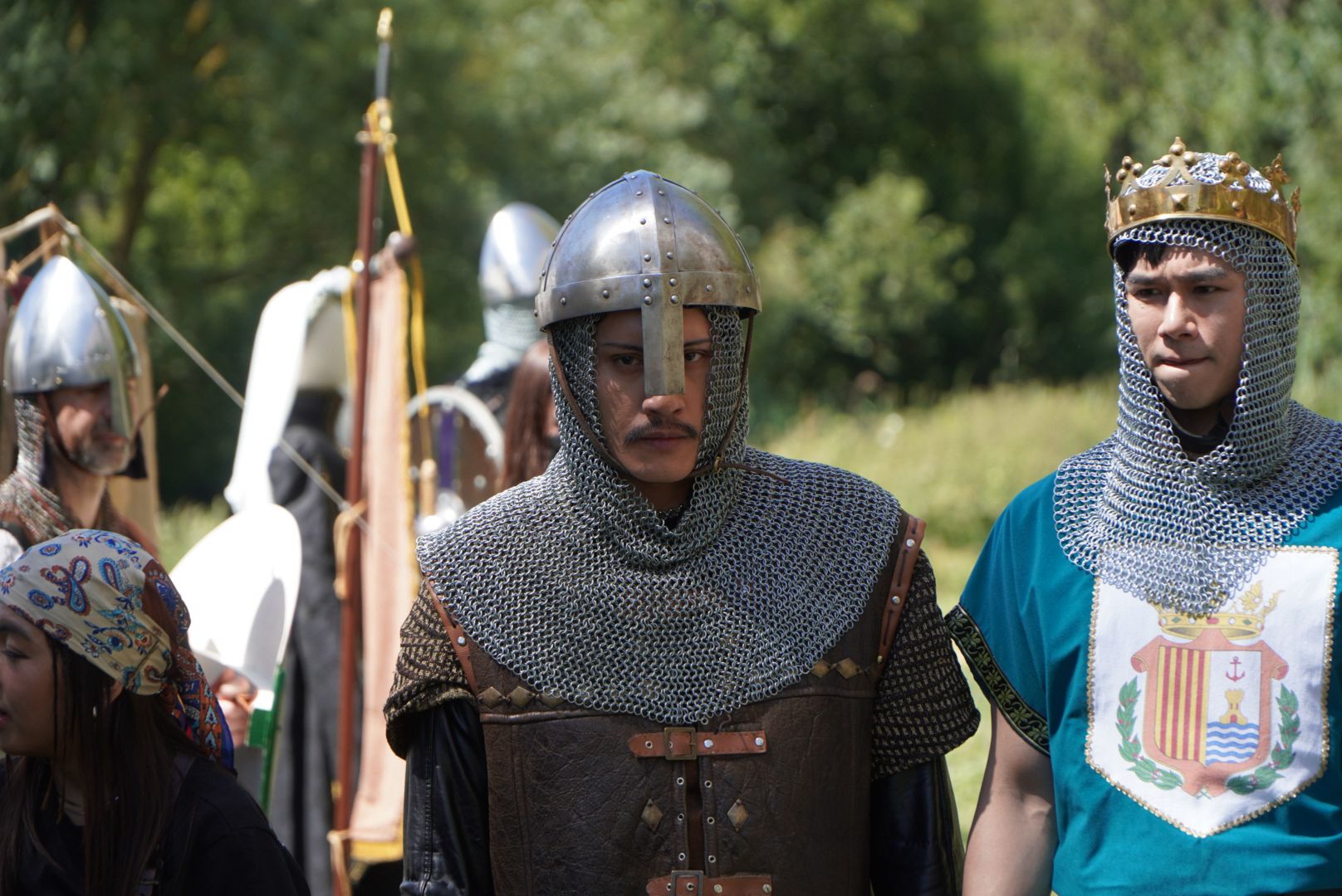 Burgos se convierte en plató medieval para la televisión de Taiwán